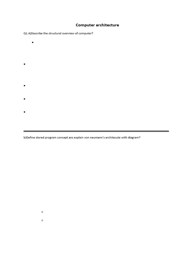 Computer Architecute Pdf Computer Data Storage Read Only Memory