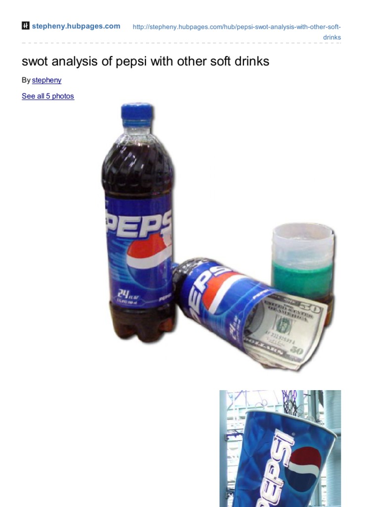 Pepsi SWOT Analysis & Competitors | PDF | Swot Analysis | Pepsi