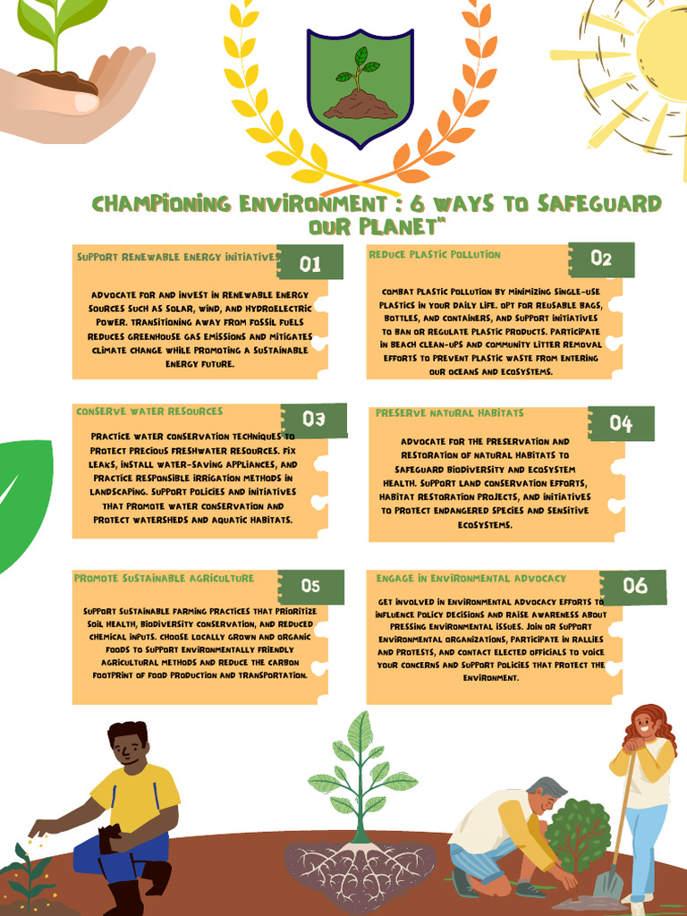 Beige Illustration 6 Benefits of Reforestation Poster | PDF ...