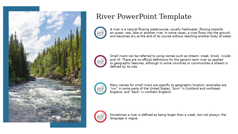 87254 Free River Powerpoint Template Pdf