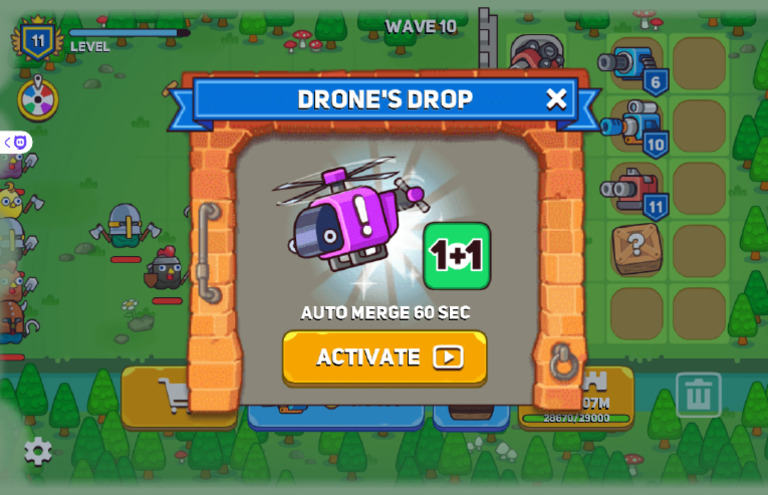 Merge Cannon Chicken Defense ? Juega A Merge Cannon Chicken Defense en ...