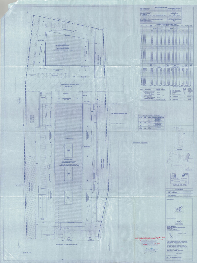 Approved Layout plan-MVN Aero One Project | PDF
