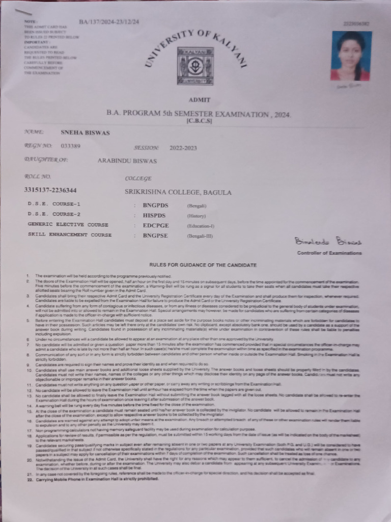 Amrita ( Bengali) Sec | PDF