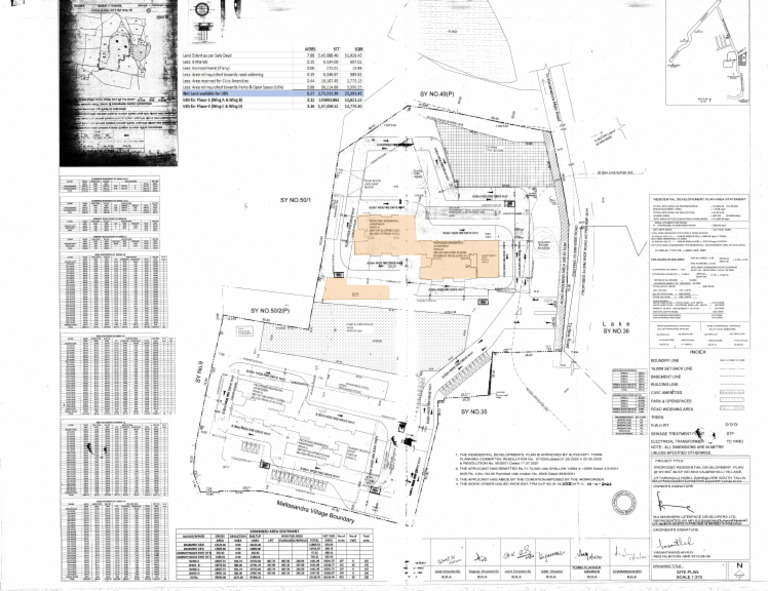 BDA DP Approved Plan | PDF