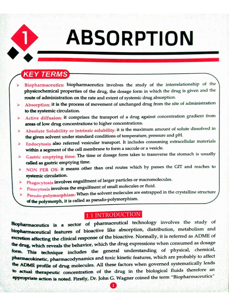 Absorption | PDF