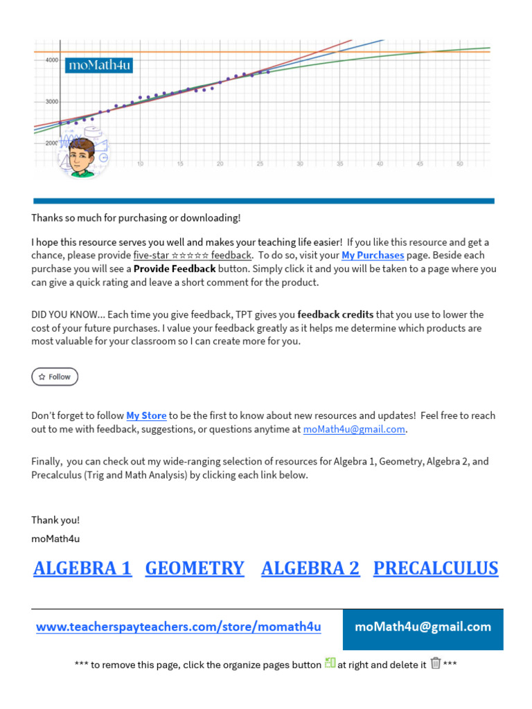 Trigonometric Graph Paper Template | PDF | Graph Theory | Combinatorics