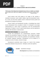 Human Growth and Development Notes | PDF | Prenatal Development | Bone