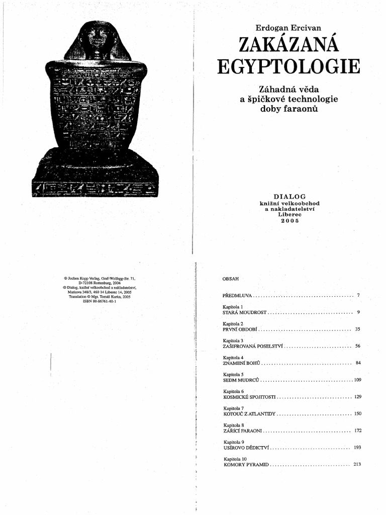 Erdogan Ercivan Zakázaná Egyptologie 2004 | PDF