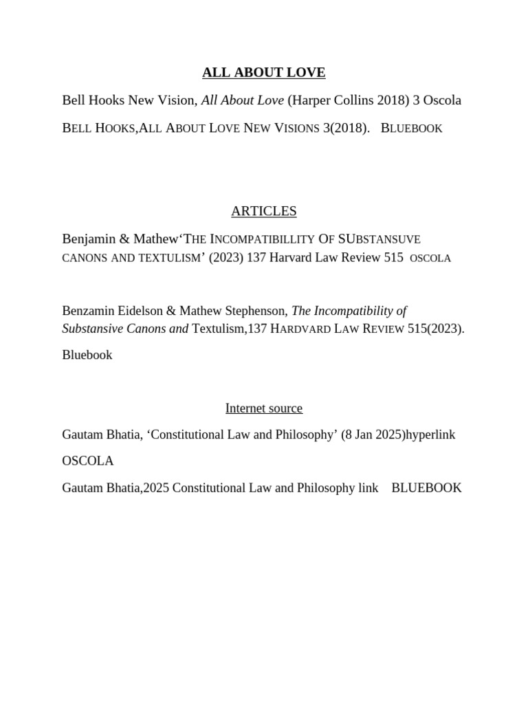 All About Love | PDF
