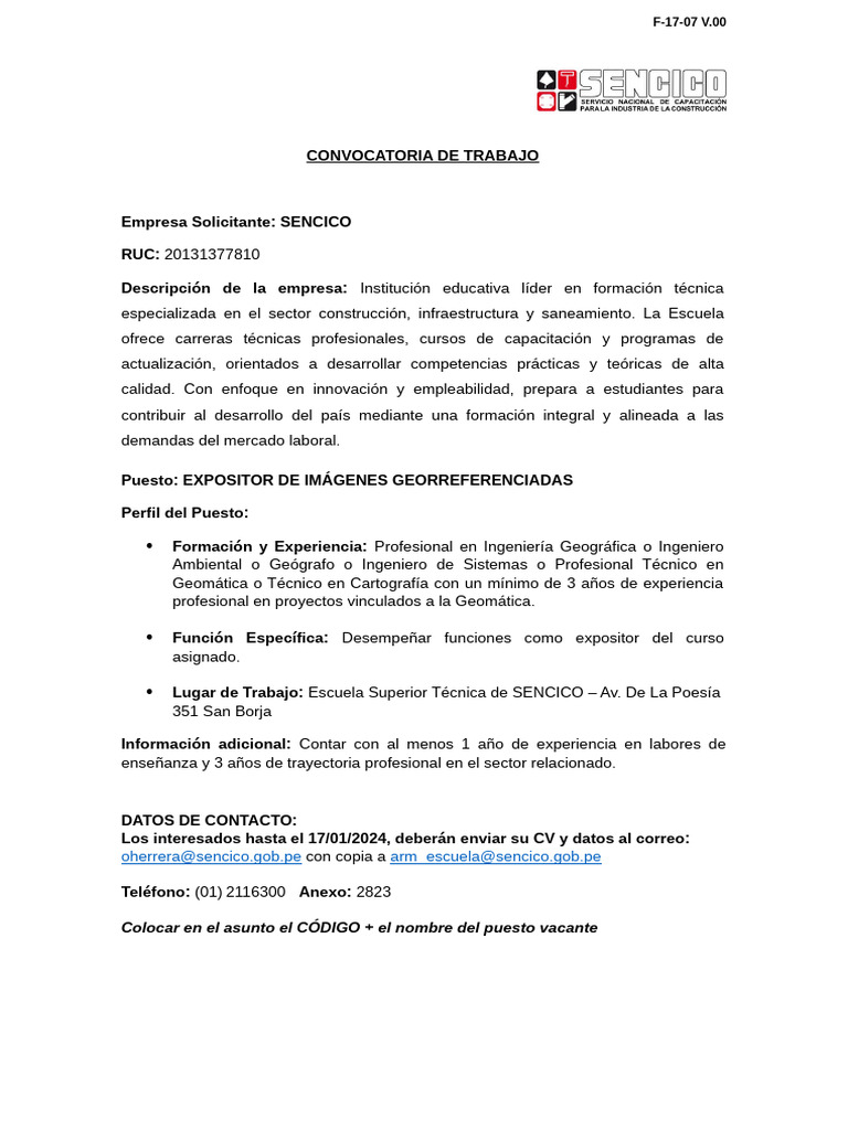 Expositor de Imágenes Georreferenciadas - 072 | PDF