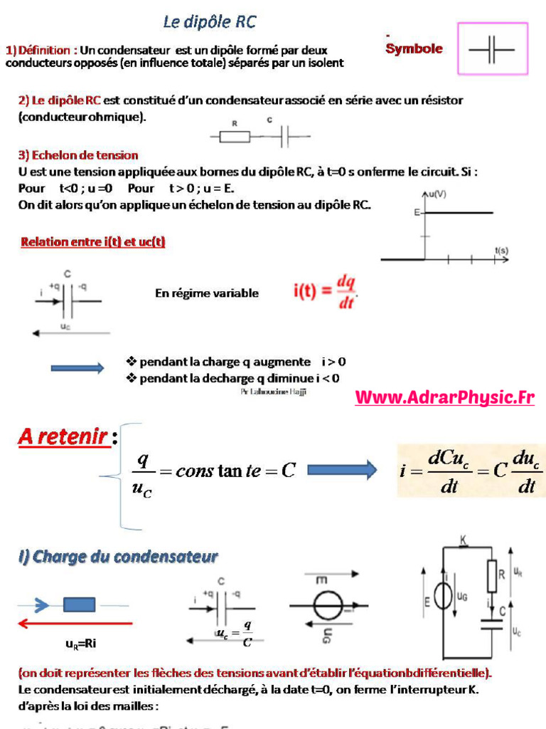 2 - Dipôle RC | PDF