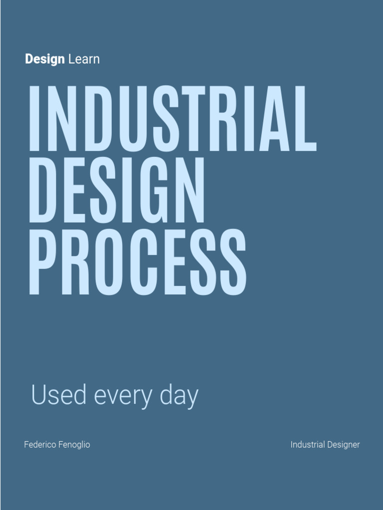 Industrial Design Process Guide | PDF