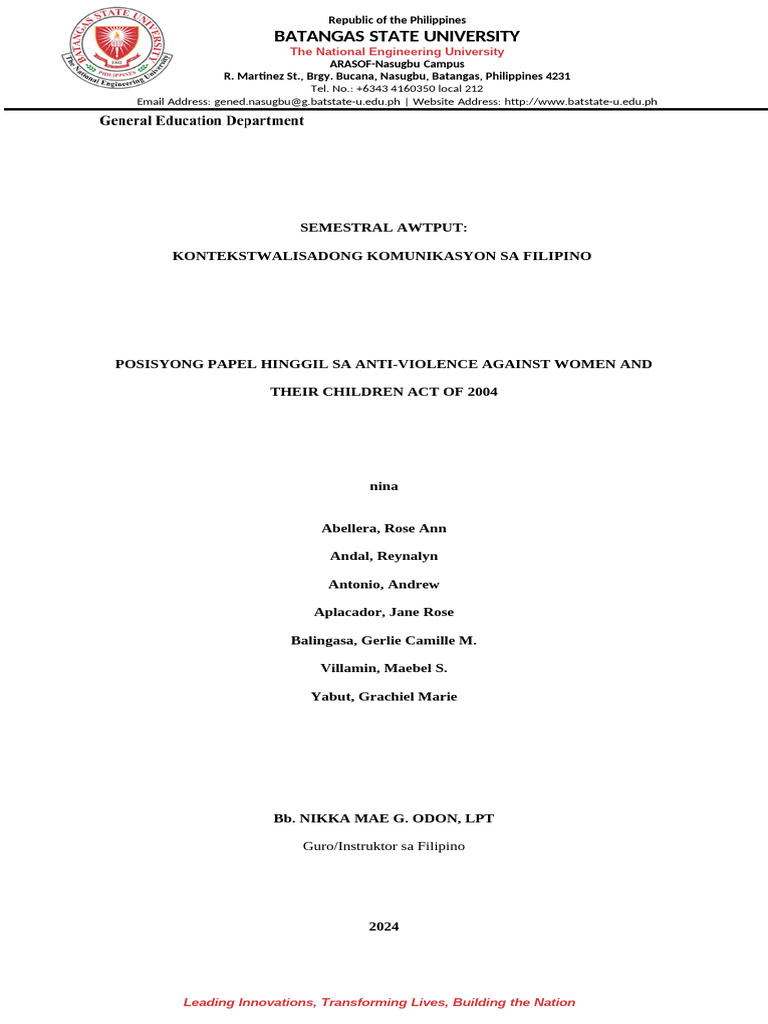 Ra 9262 | PDF