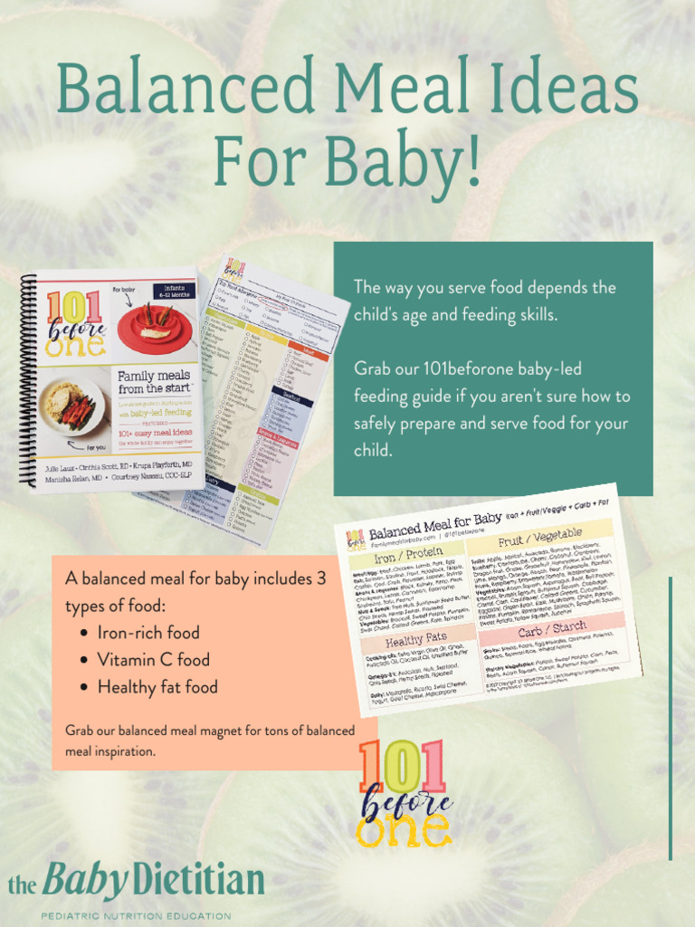 Balanced Meal Combos Handout | PDF | Foods | Tofu