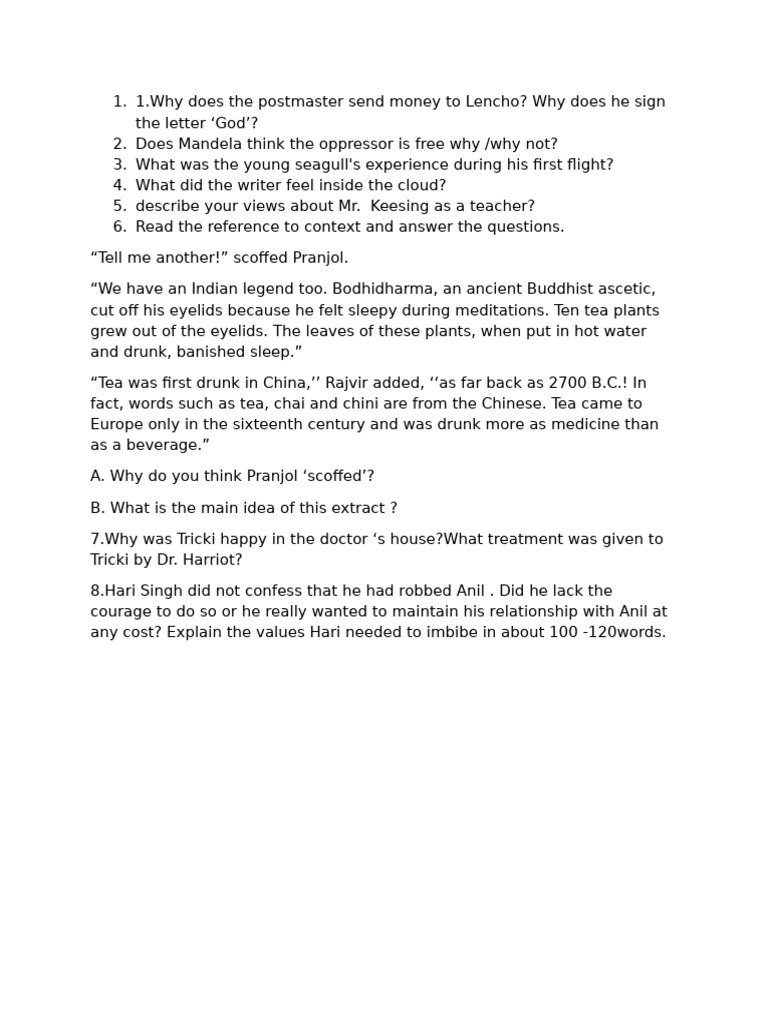 Views on Mr. Keesing as a Teacher | PDF