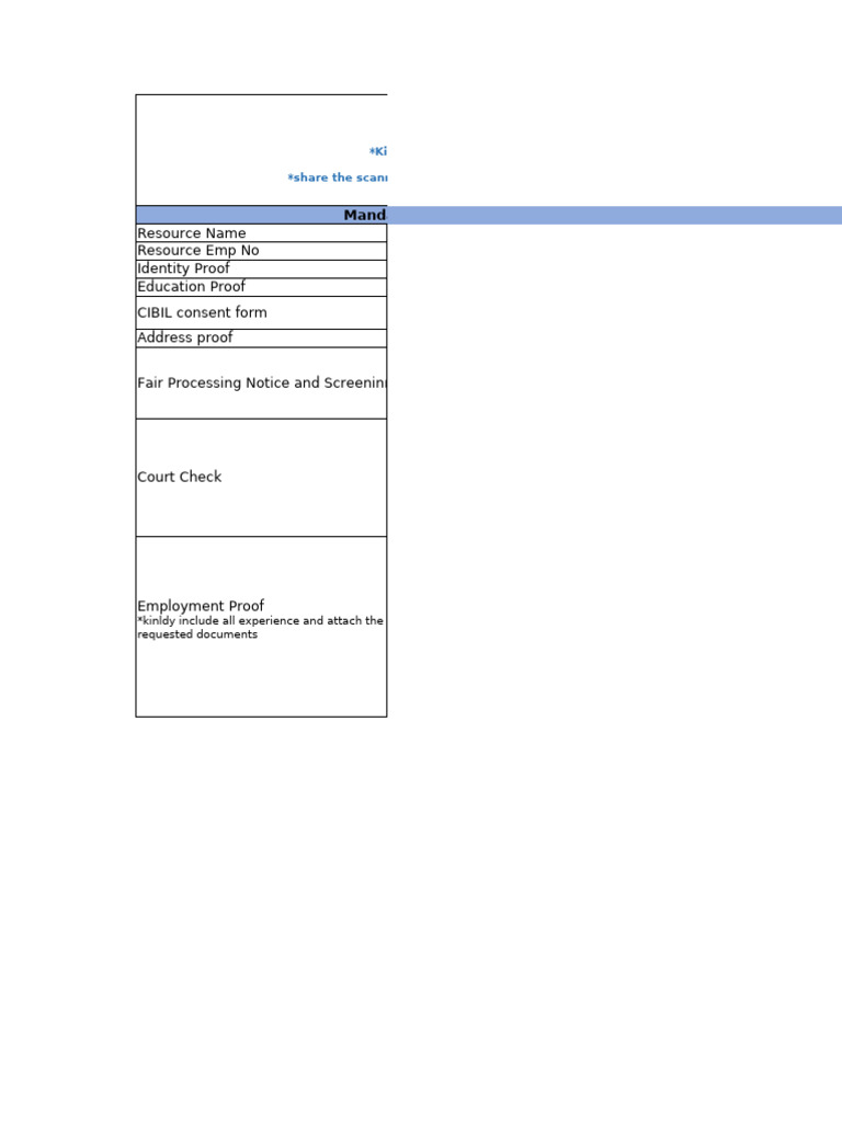 EDJ - BGC - Checklist | PDF
