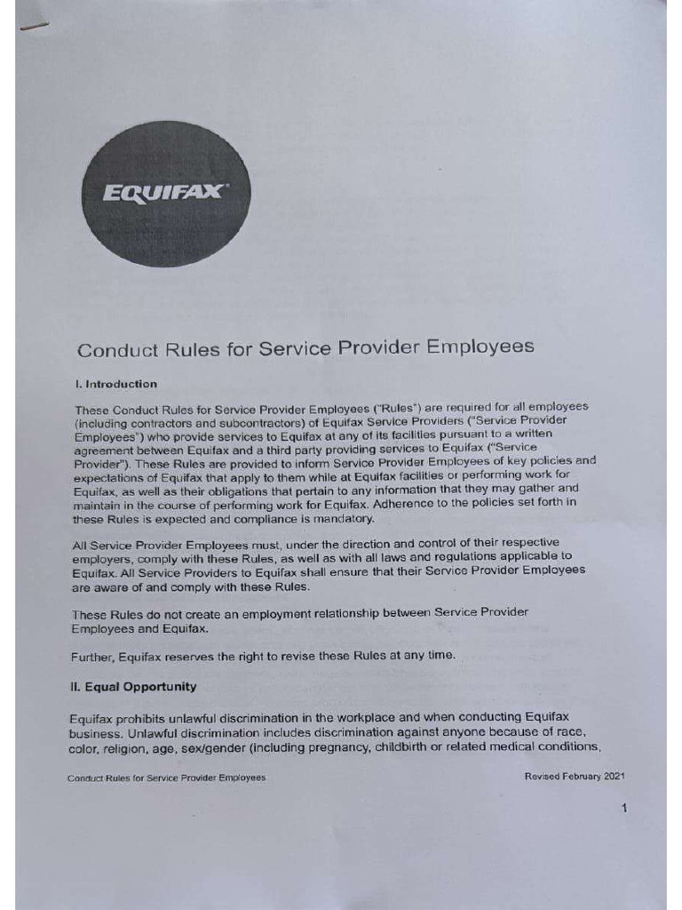 Conduct Rules PDF | PDF