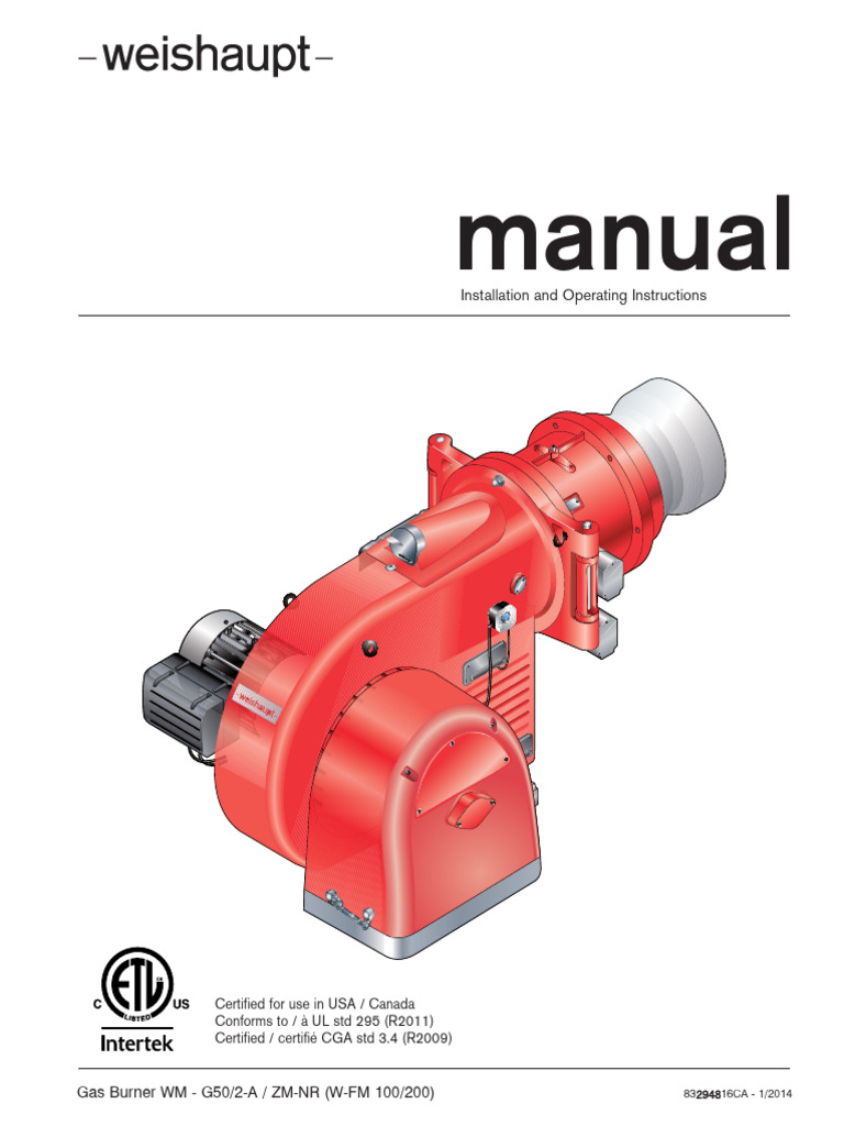 WM - G502-A ZM-NR_2948 | PDF | Combustion | Valve