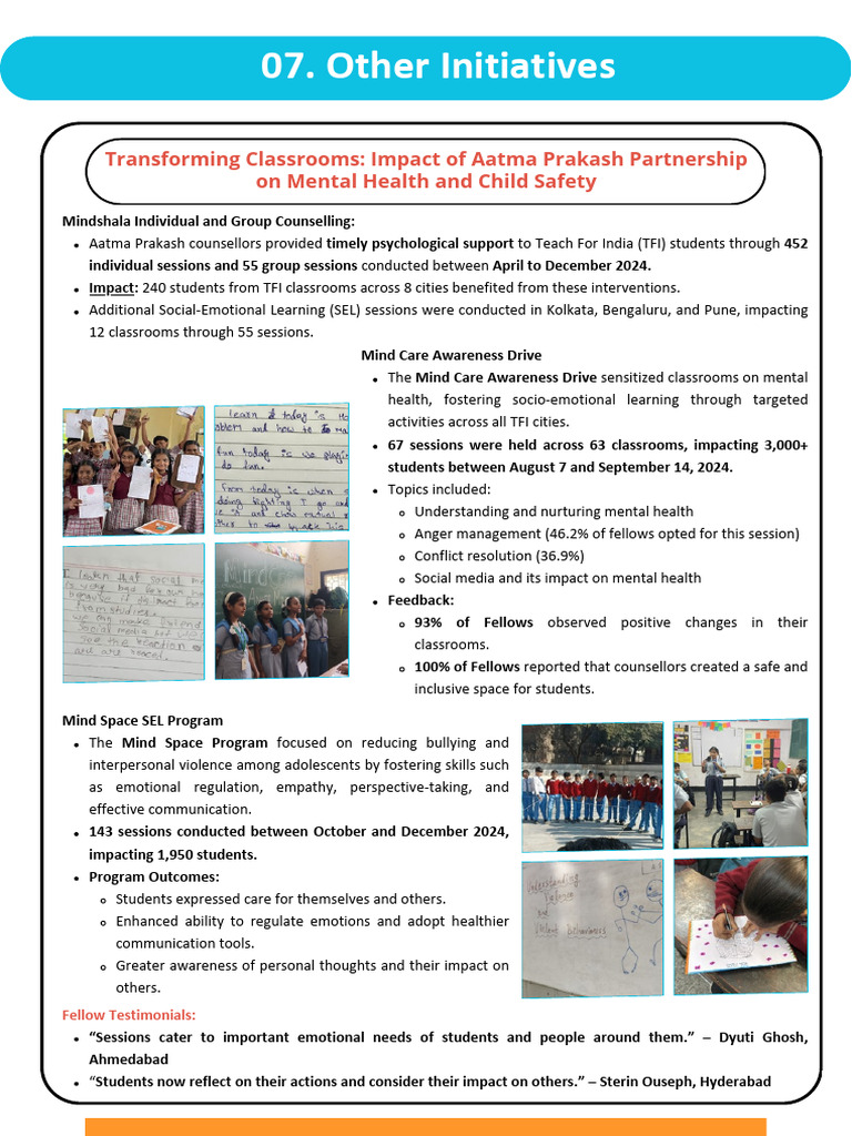 Child Safety Report - August To December 2024 | PDF | Mental Health ...