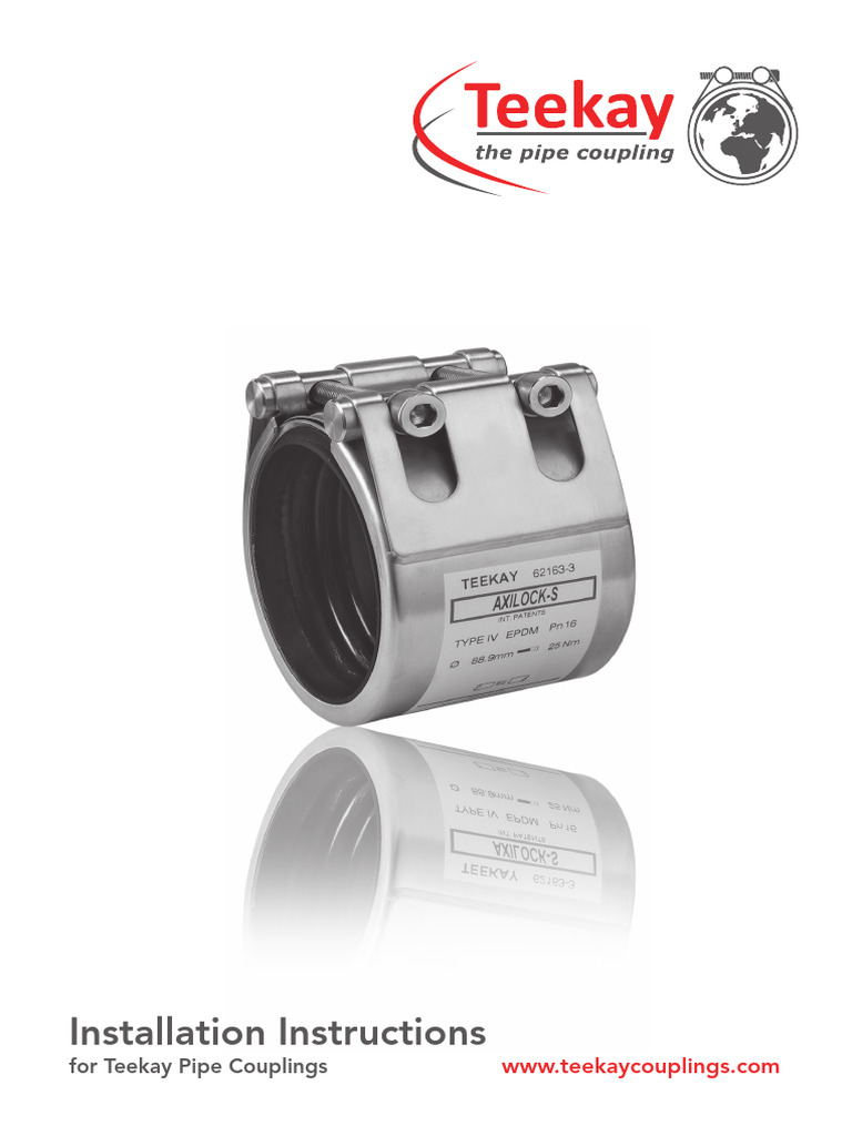 Teekay InstallationInstructions 2016 en | PDF | Pipe (Fluid Conveyance ...