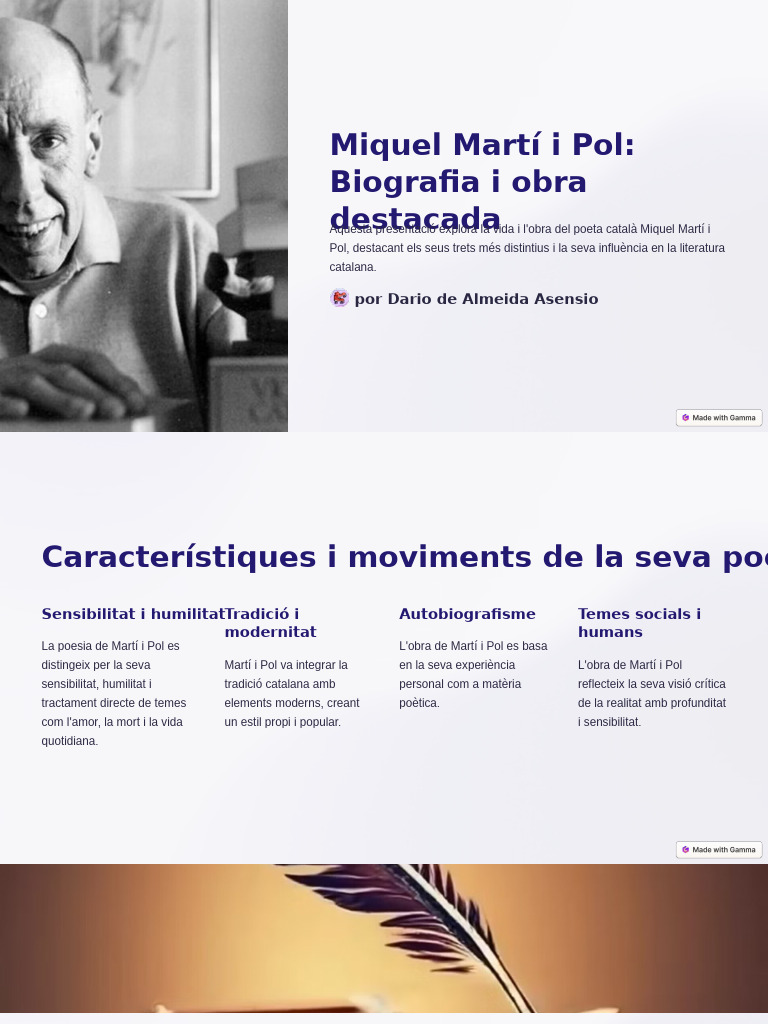 Miquel-Marti-i-Pol-Biografia-i-obra-destacada | PDF