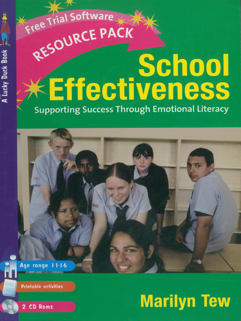 School Effectiveness - Supporting Student Success Through Emotional Literacy 1ed | PDF ...