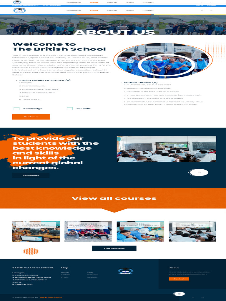 About - The British School English | PDF | Educational Stages