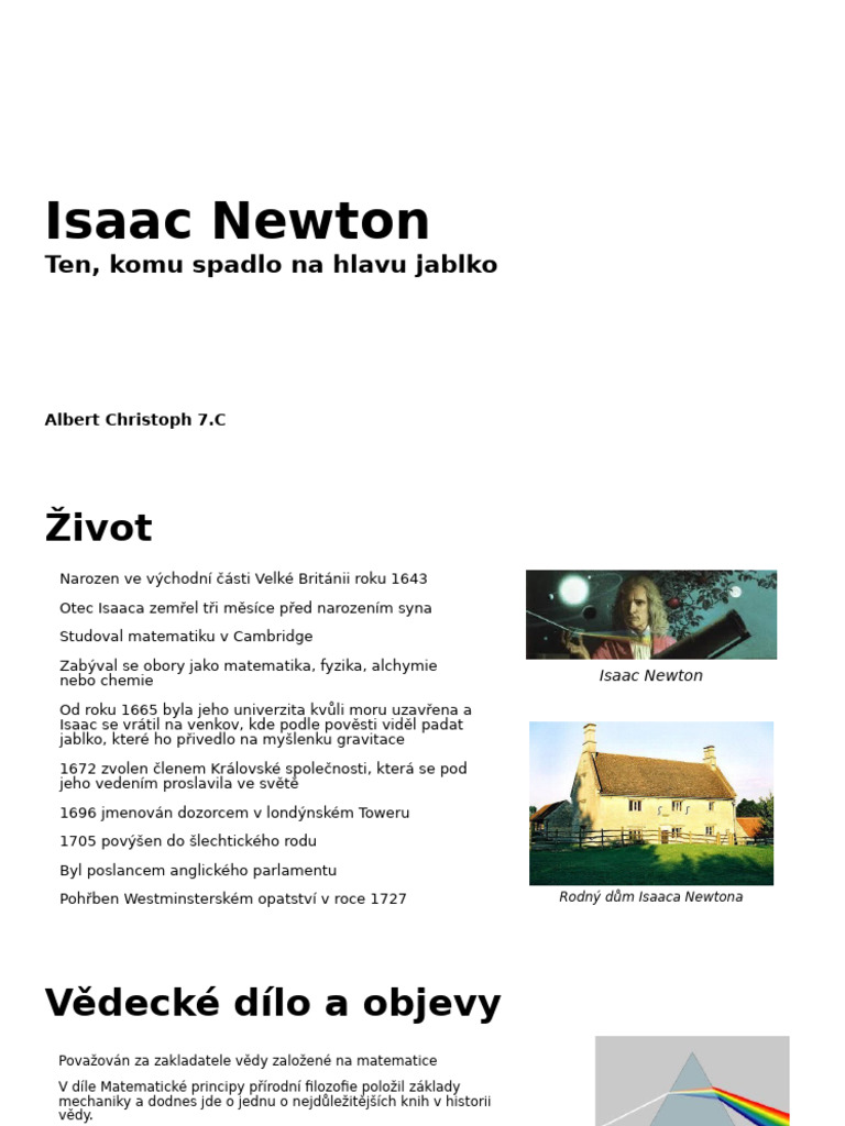 Isaac Newton | PDF