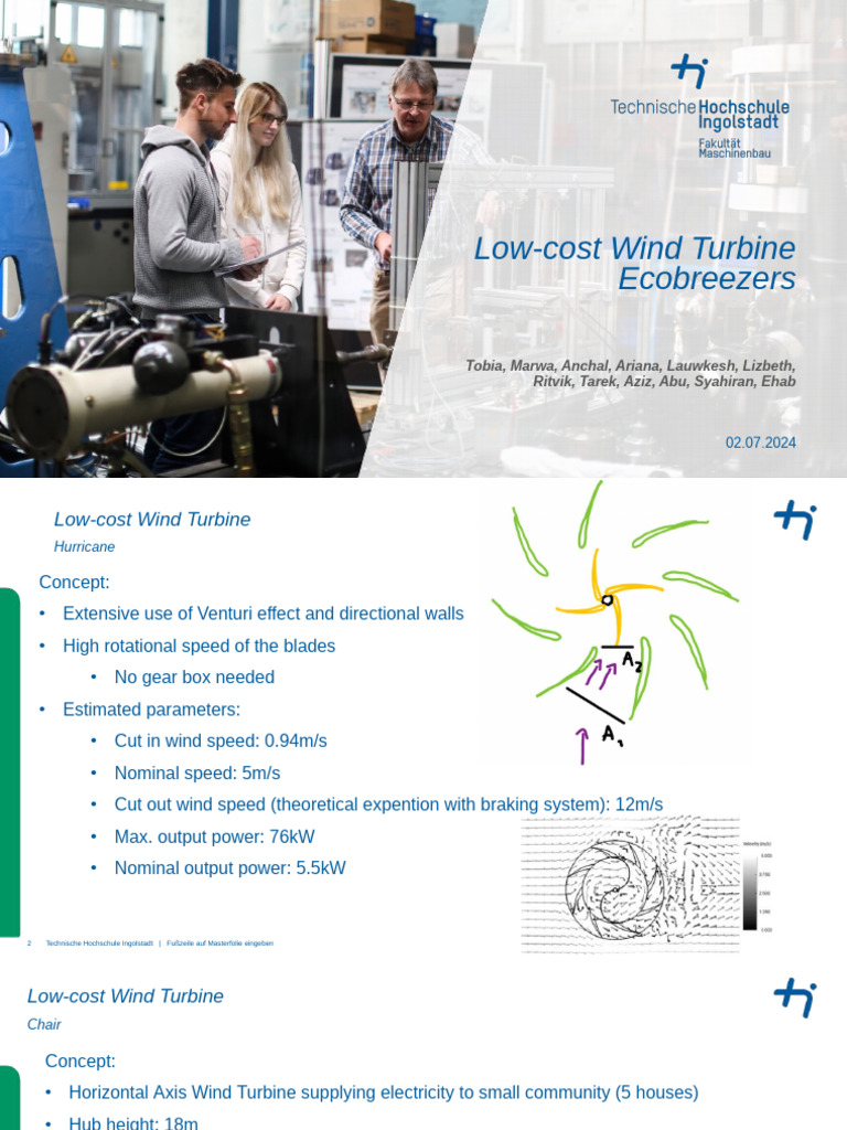 Final Presentation Project | PDF | Wind Turbine | Software Testing