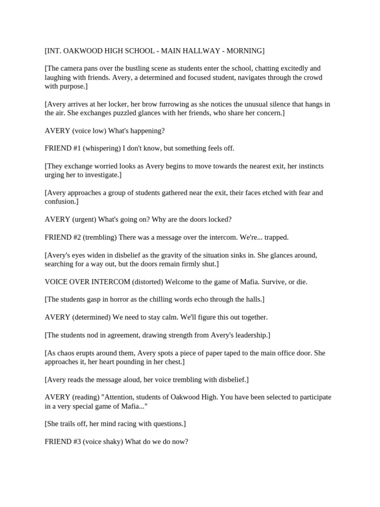 Drama Script Night Has Come | PDF