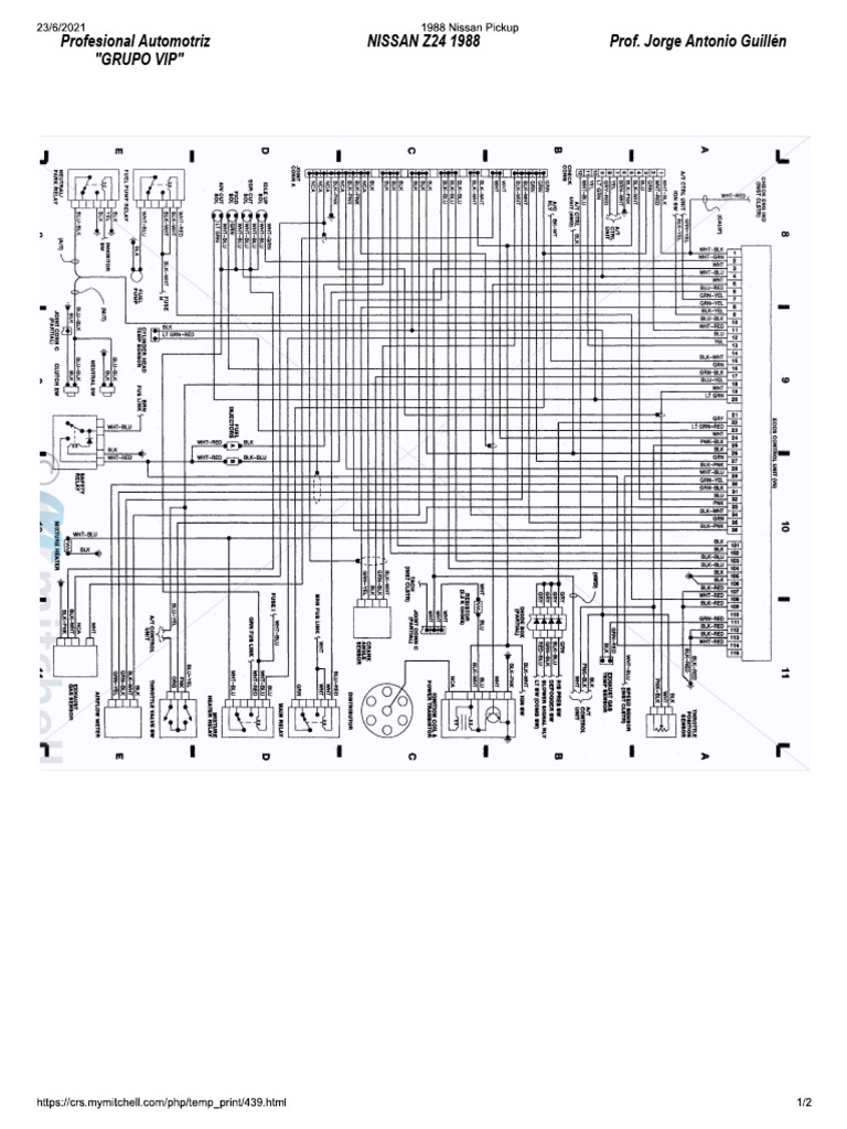 Nissan Z24 1988: Guía Profesional | PDF