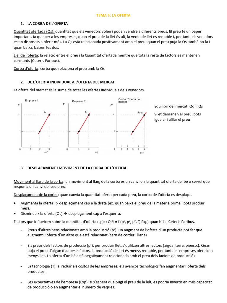 Tema 5 + Llibre | PDF
