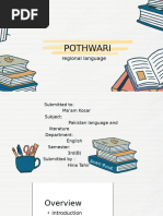 Mirpuri Language Handbook | PDF | Languages | Language Arts & Discipline