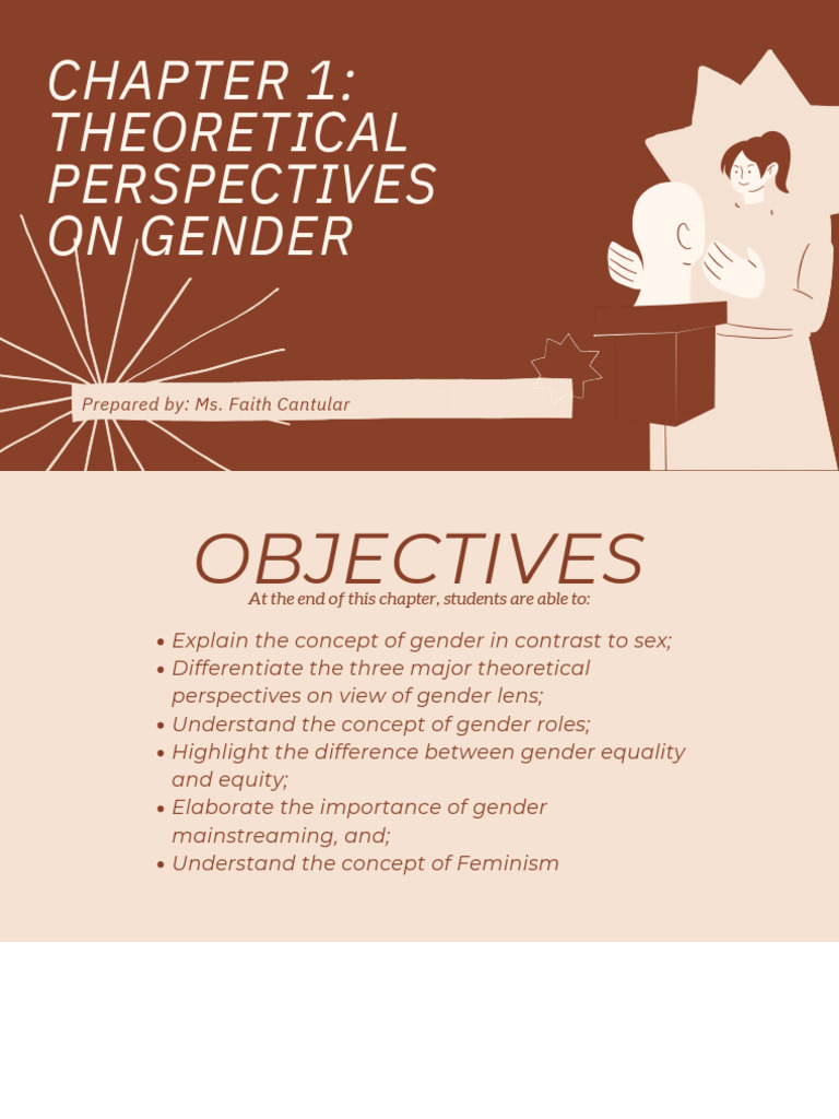 Theoretical Perspectives on Gender | PDF | Gender | Gender Studies