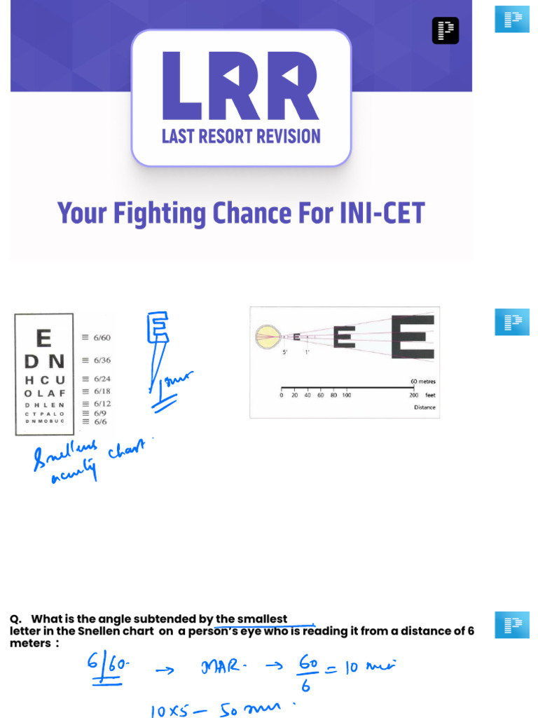 Ophthalmology LRR by Dr. Ruchi | PDF