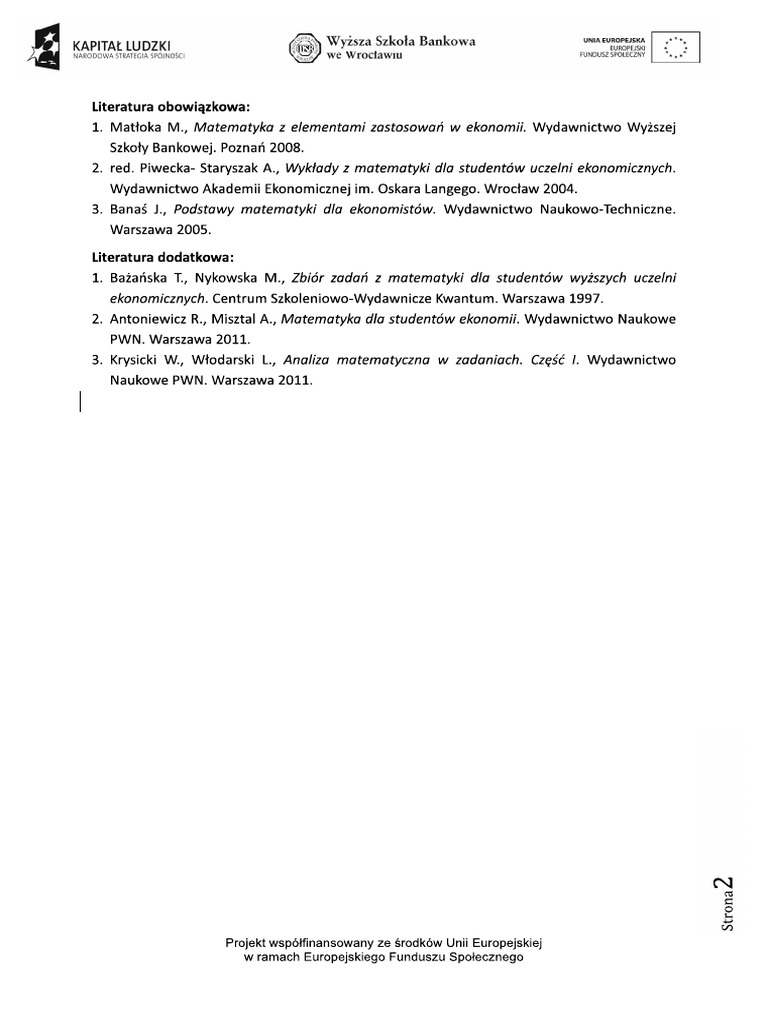 5 Ciągi Liczbowe | PDF