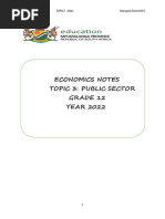Economics Grade 12 Notes | PDF | Economies | Economics