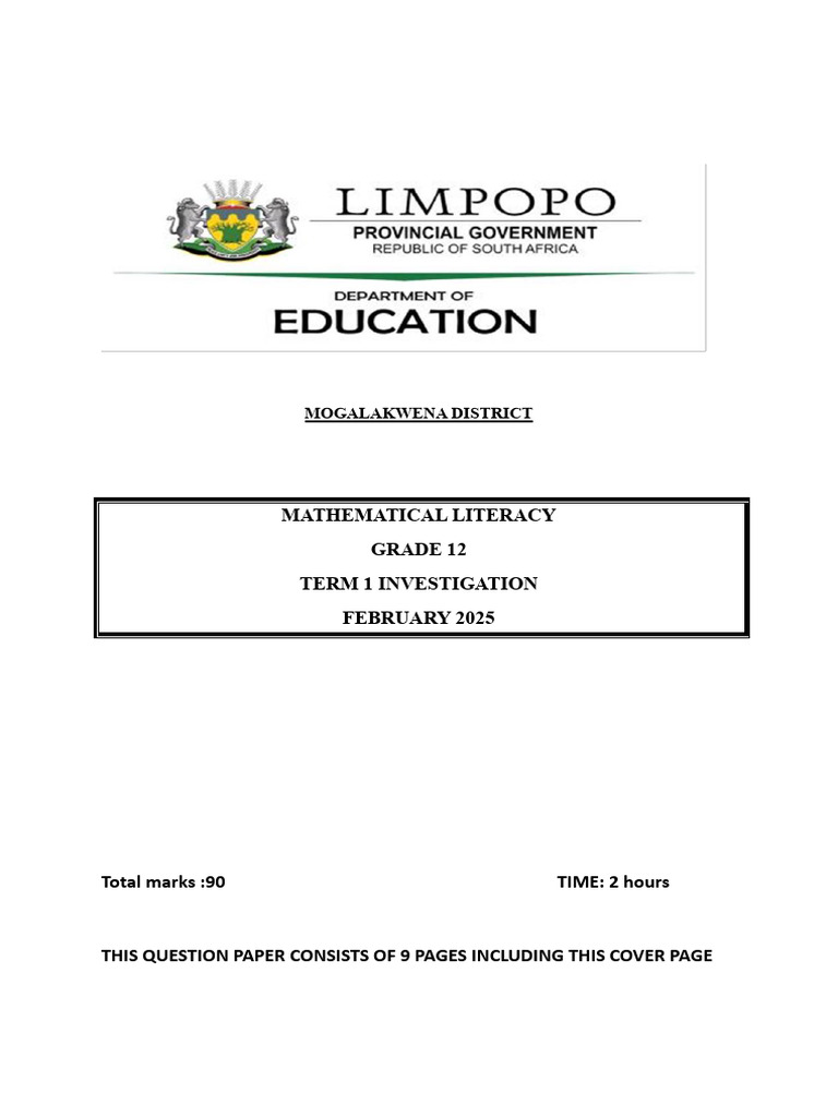 2025 GRADE 12 MLIT INVESTIGATION Edited | PDF | Quartile | Taxes