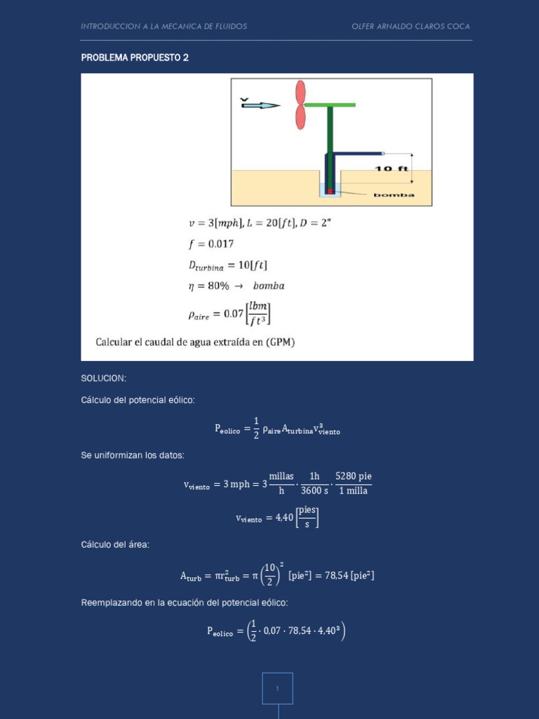 PROPUESTO 2 | PDF | Líquidos
