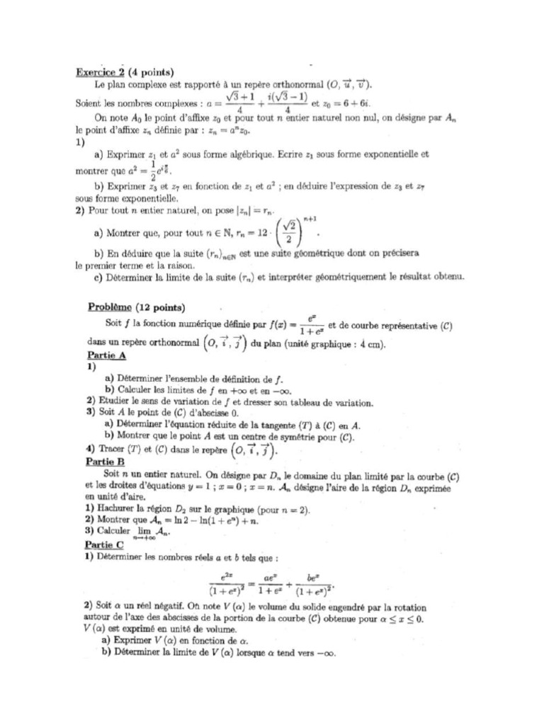 Exercice TD N°1 | PDF
