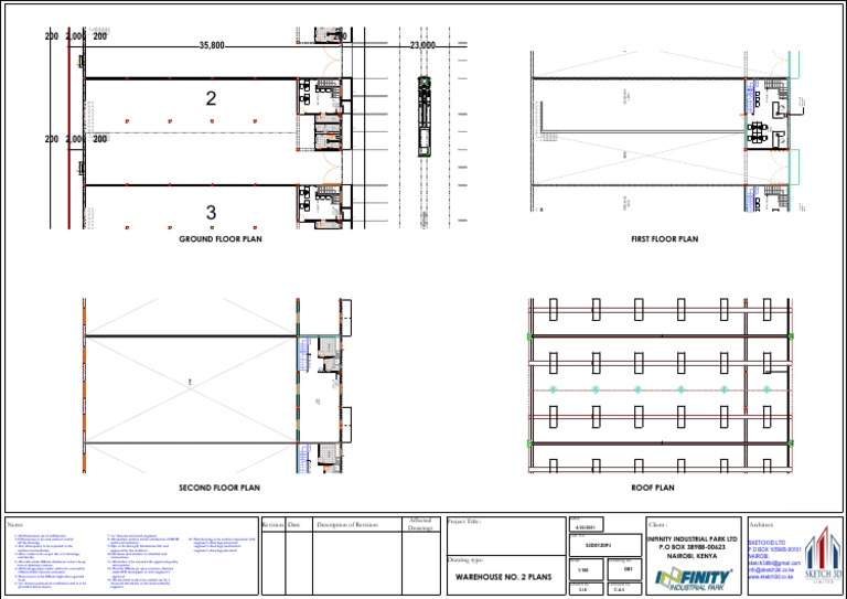 Typical Warehouse Plan 1 | PDF | Floors | Pedestrian Infrastructure