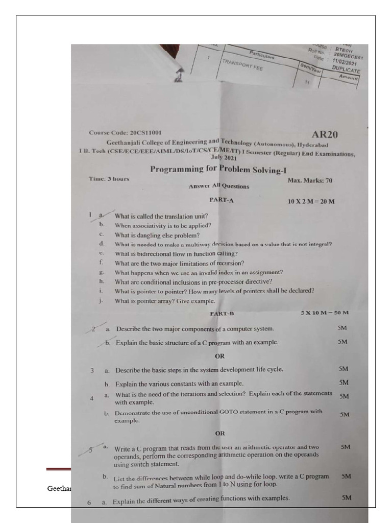 important PPS-1 | PDF | Pointer (Computer Programming) | Computer Program