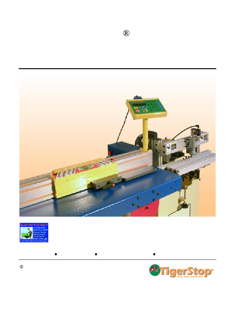 TigerStop Users GuideV35to472 | PDF | Keyboard Shortcut | Acceleration