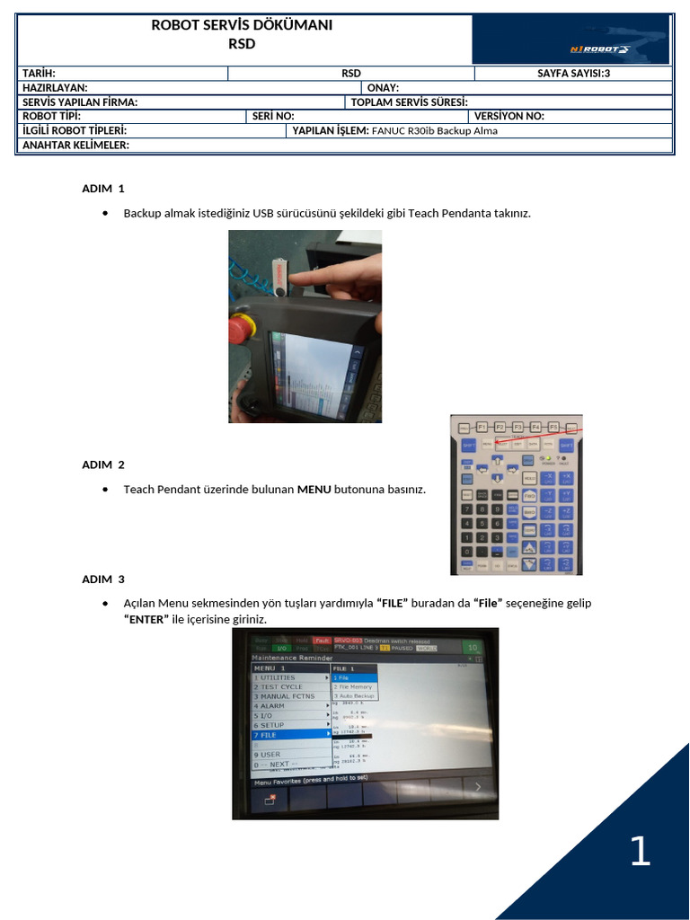 FANUC R30ib Backup Alma | PDF