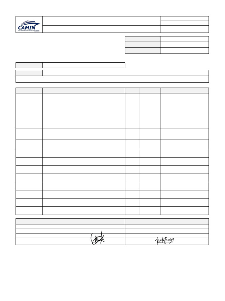 EC-028-2025 Ensayo Boroscopia. Tren de Azufre Petropiar | PDF