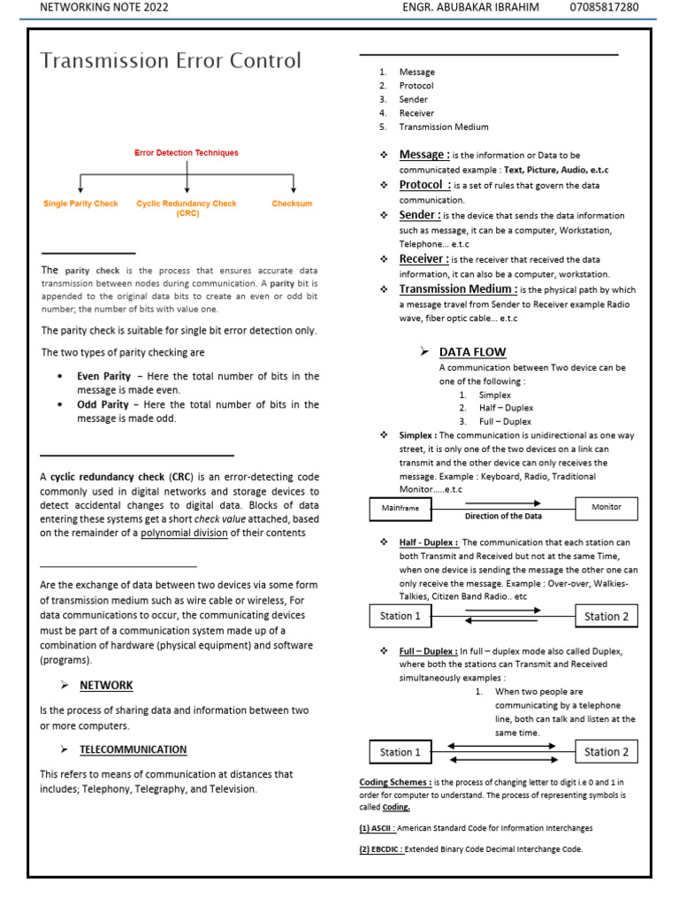 Networking Note 2022 Summary | PDF | Internet Protocols | Ip Address