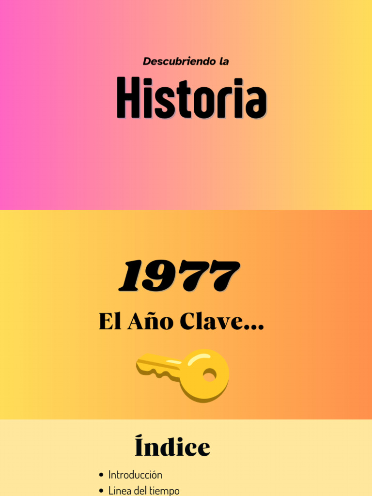 El Año Clave y la Constitución de 1978 | PDF