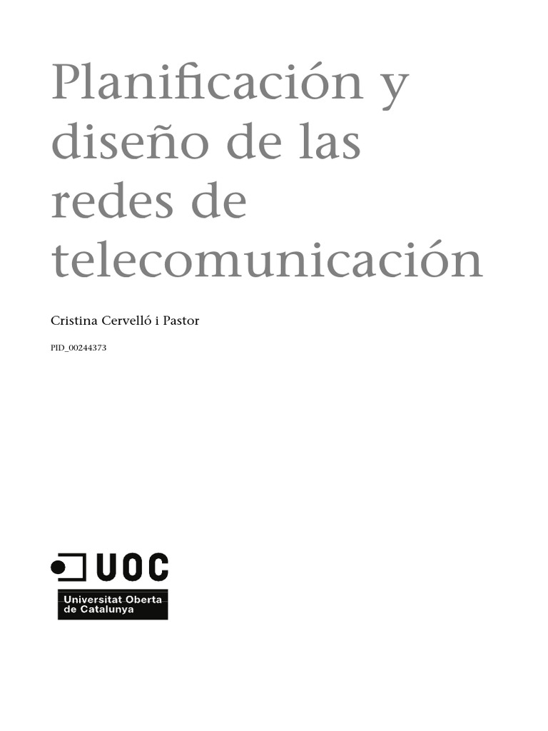 Diseño y planificación de redes TIC | PDF | Tecnología de información y ...