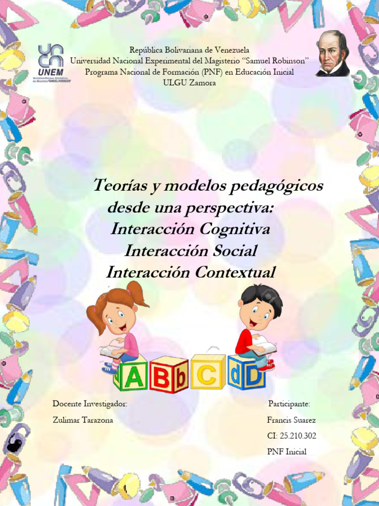 Perspectivas Pedagógicas en Educación | PDF | Aprendizaje | Enseñando