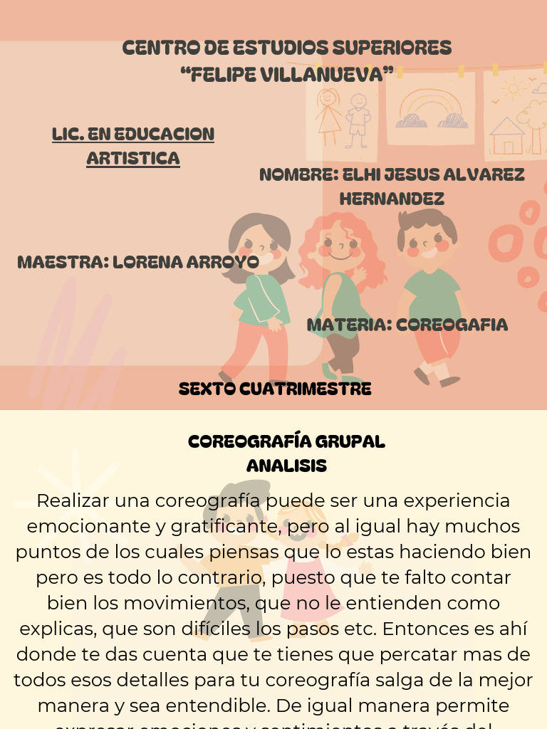 Coreografia Grupal | PDF